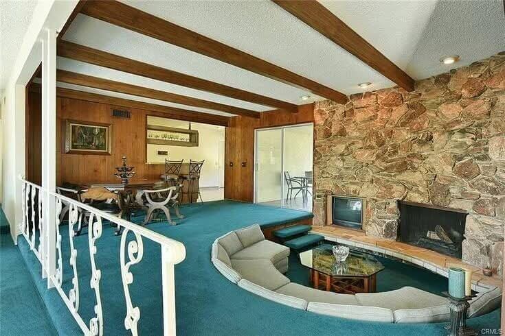 Conversation pits were the coolest rooms nobody builds anymore