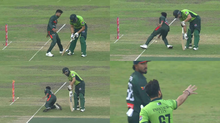 Watch: 'What just happened?' Salman Agha loses cool after Mehidy Hasan ...