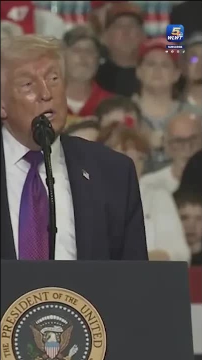 Former CovCath student Nick Sandmann speaks at President Trump’s NKY event