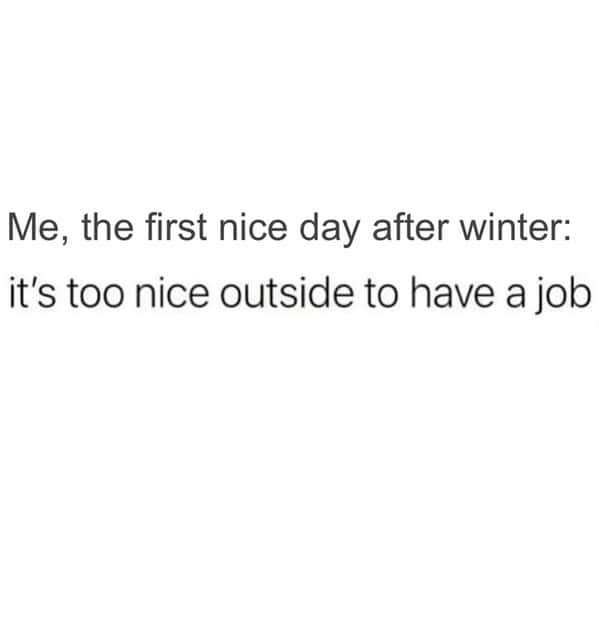 30 spring memes that get the seasonal struggle
