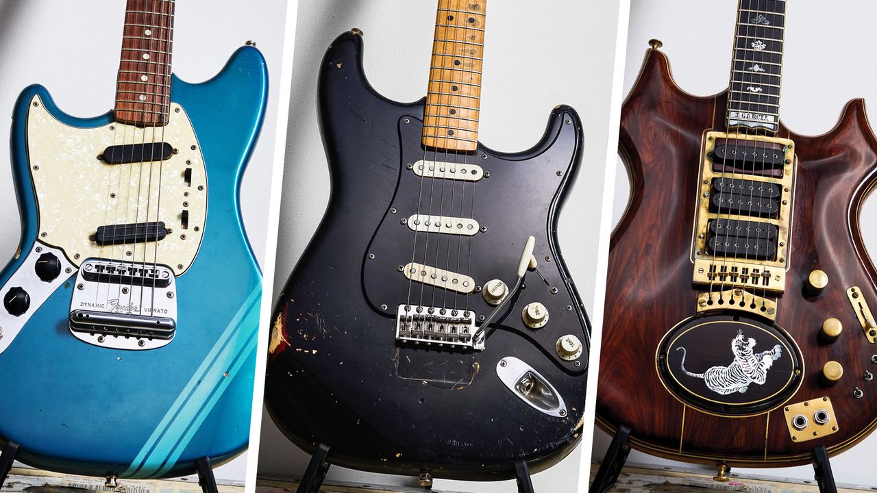 World record for most expensive guitar shattered three times in one ...
