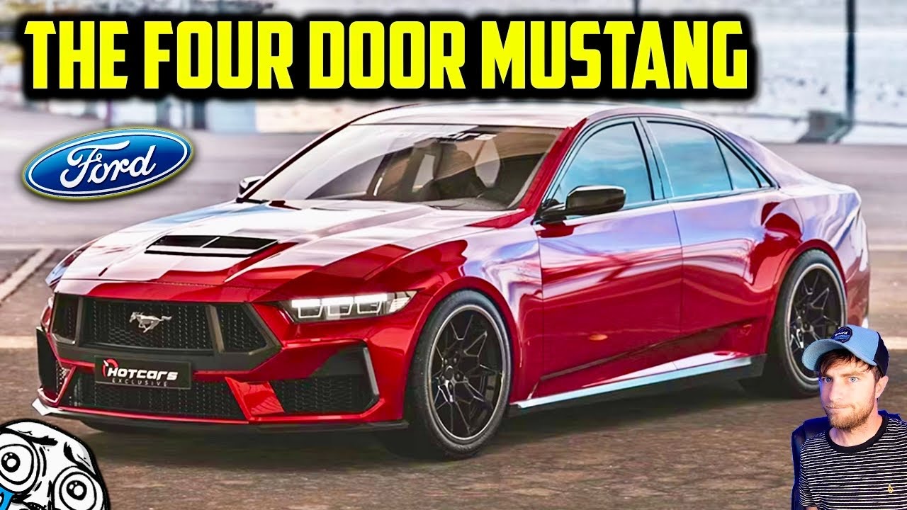 The new four door Mustang is coming and confusing us all