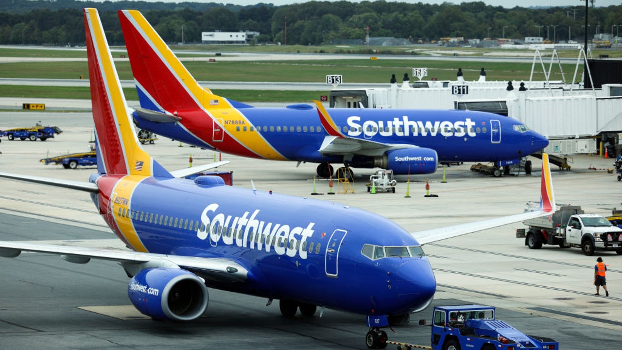 Southwest Airlines ending flights at Washington Dulles and Chicago O ...
