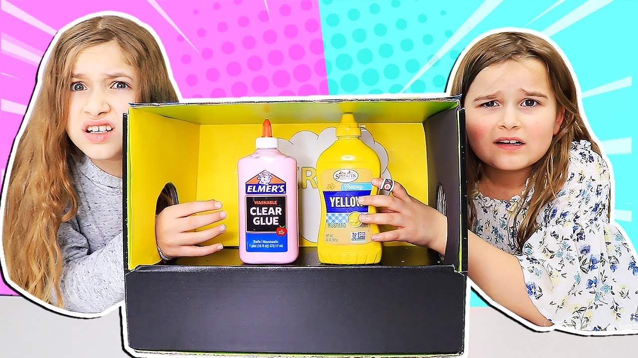 Real vs prank what's in the box slime challenge! | JKrew