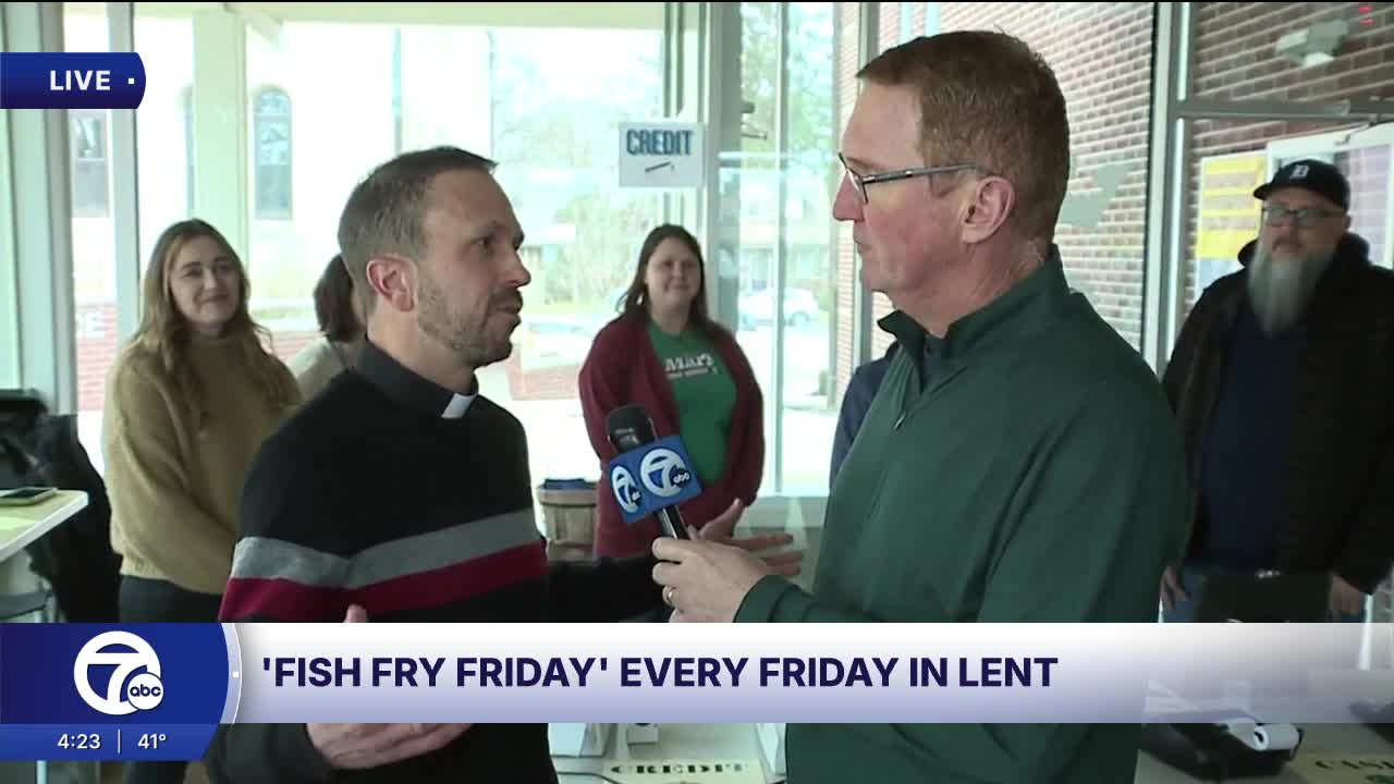 Fish fry Fridays: Dave Rexroth stops by St. Mary's in Royal Oak