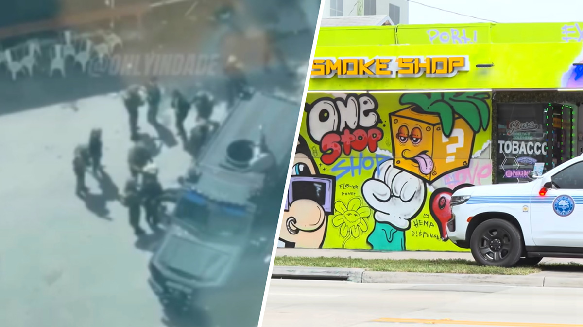 Huge drug stash found during undercover Miami smoke shop SWAT raid ...