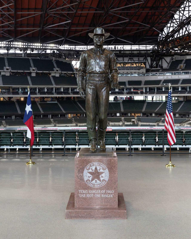 US Rep. Marc Veasey wants Texas Rangers stadium statue removed over ...