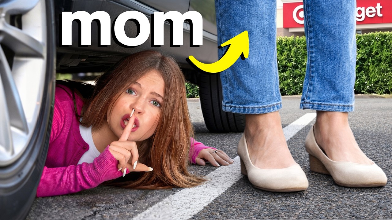 I spent 24 hours hiding from my mom! 😅