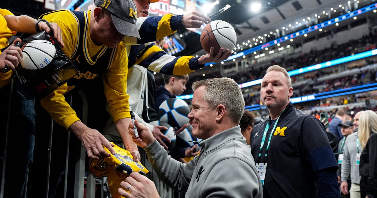 Watch: Dusty May, Michigan players react to Big Ten Tournament win over ...
