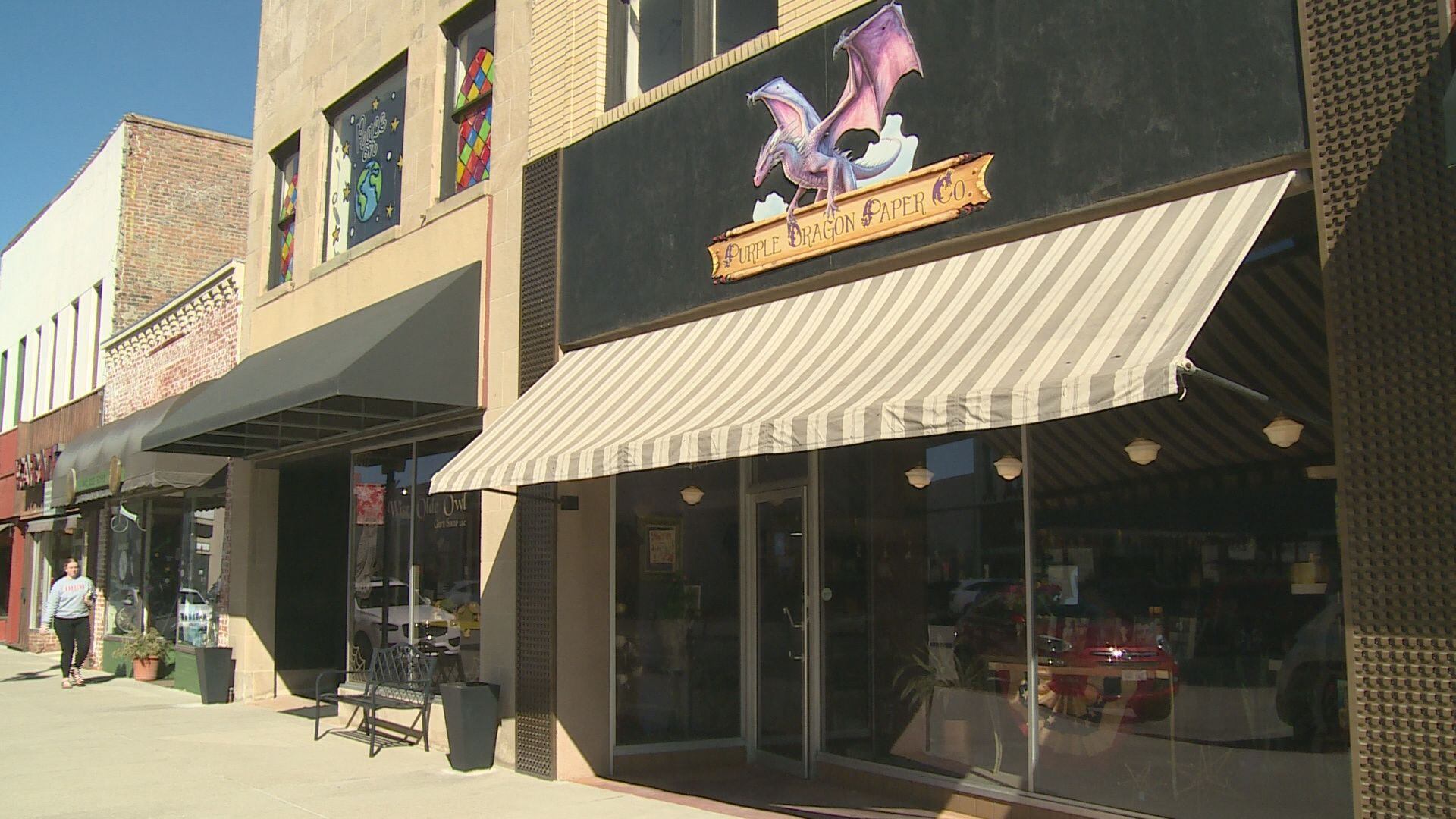 Shoppers enjoy visiting eclectic bookstore and gift shop in downtown ...