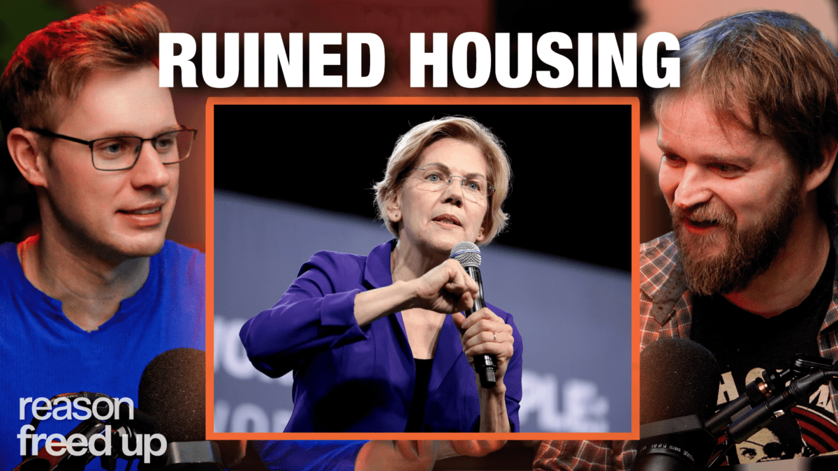 Elizabeth Warren ruins housing again; Iran war endgame?
