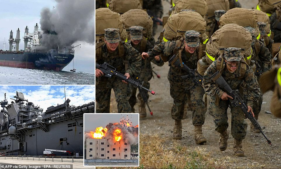 Report: Trump deploys thousands of Marines to Hormuz