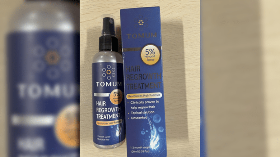 Hair regrowth treatment recall issued over child ingestion risk