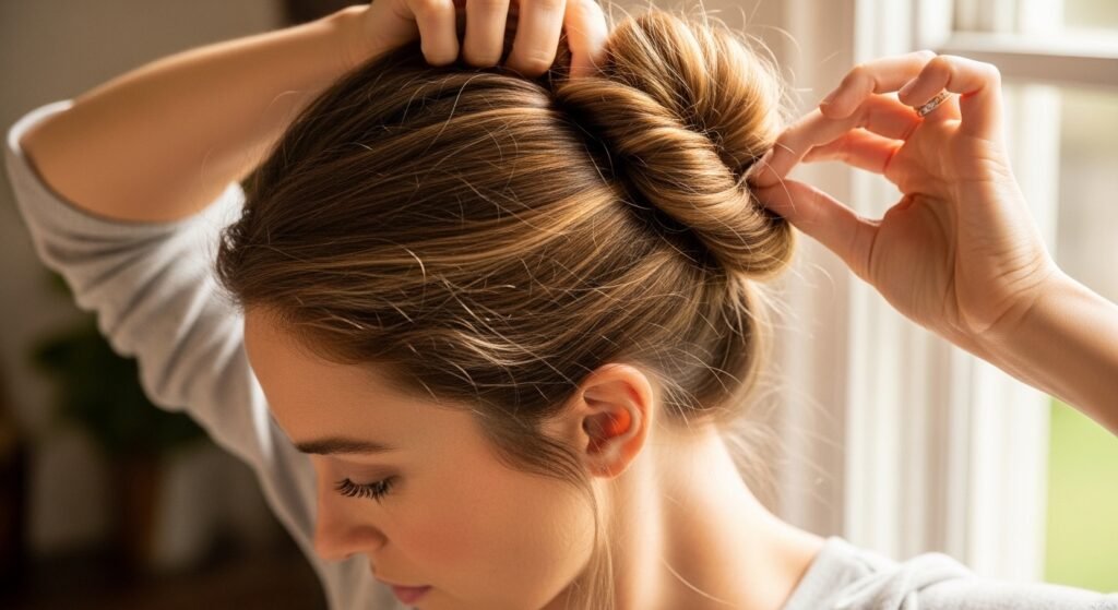 Easy bun hairstyles for an elegant everyday look