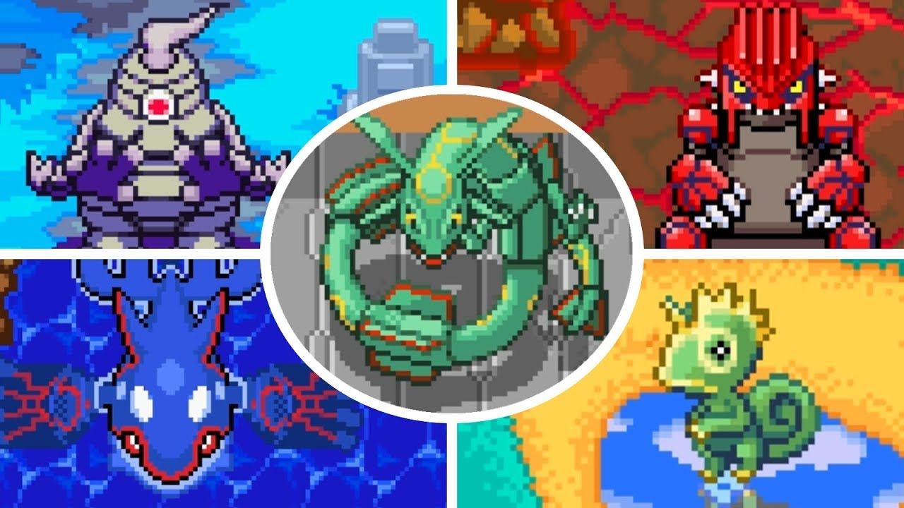 Pokémon Pinball: Ruby & Sapphire - All bosses (clip)
