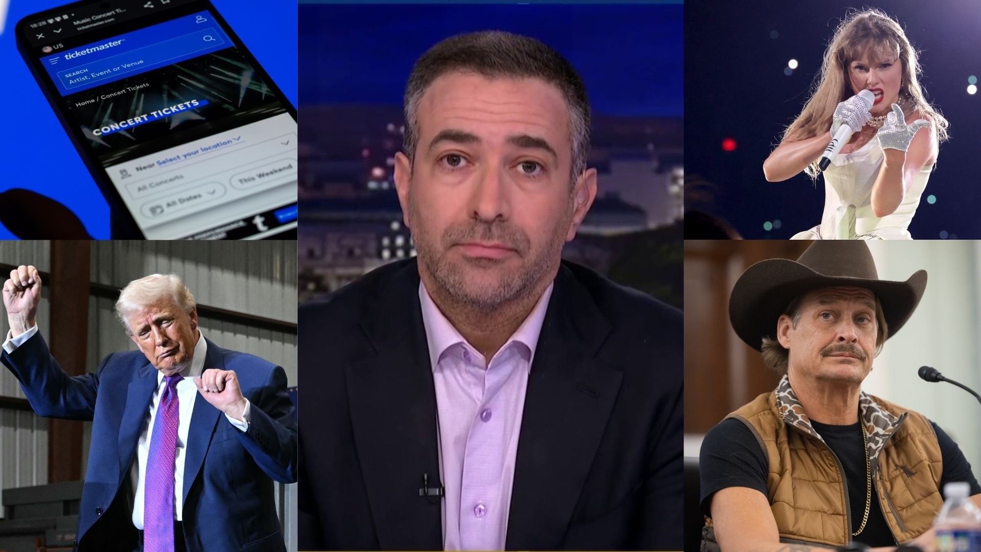 Trump bows to Ticketmaster monopoly, betraying MAGA, Kid Rock, Swifties ...