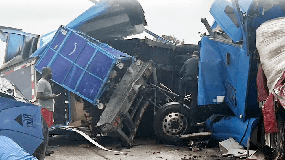 Serious pile-up crash shuts down SB Florida's Turnpike near Jupiter