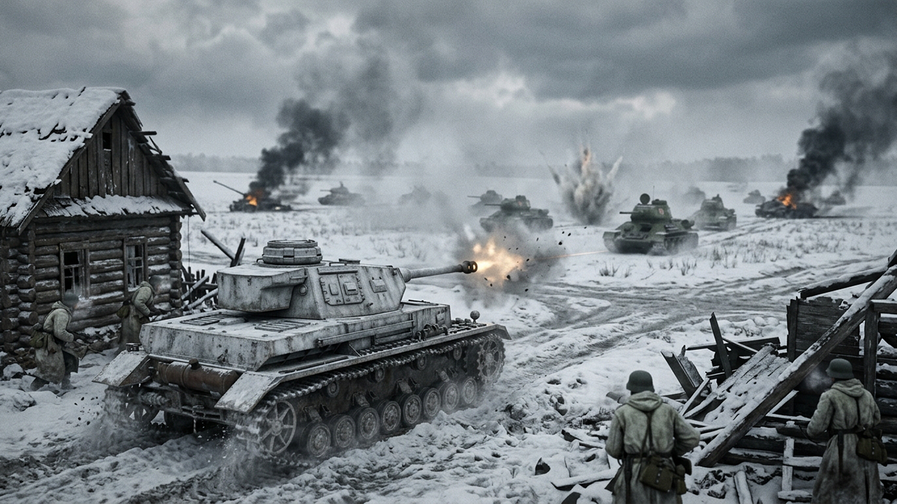The platoon that stopped a Soviet tank assault: The stand at Ssamodurowka