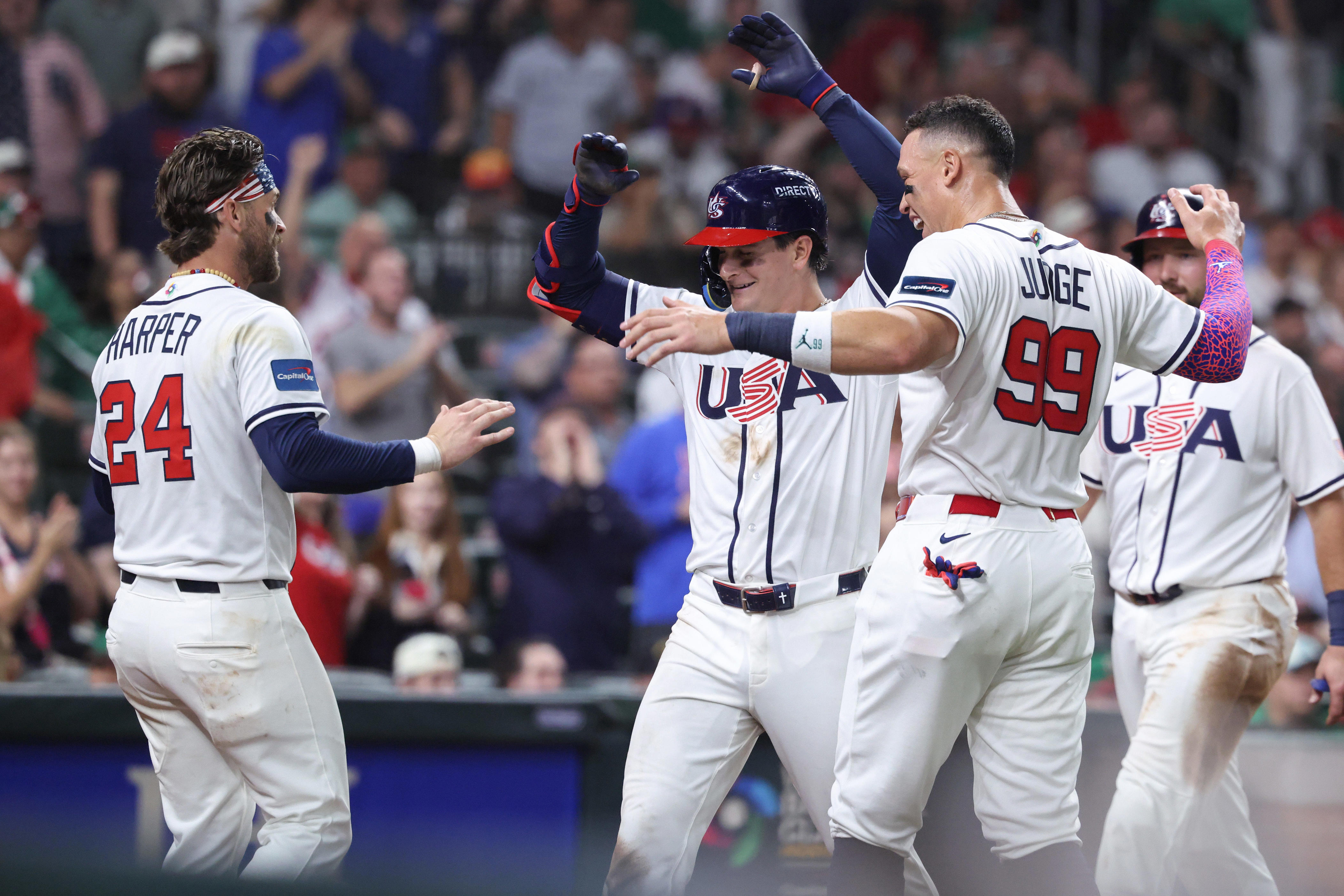 What channel is Team USA vs Canada World Baseball Classic game on?