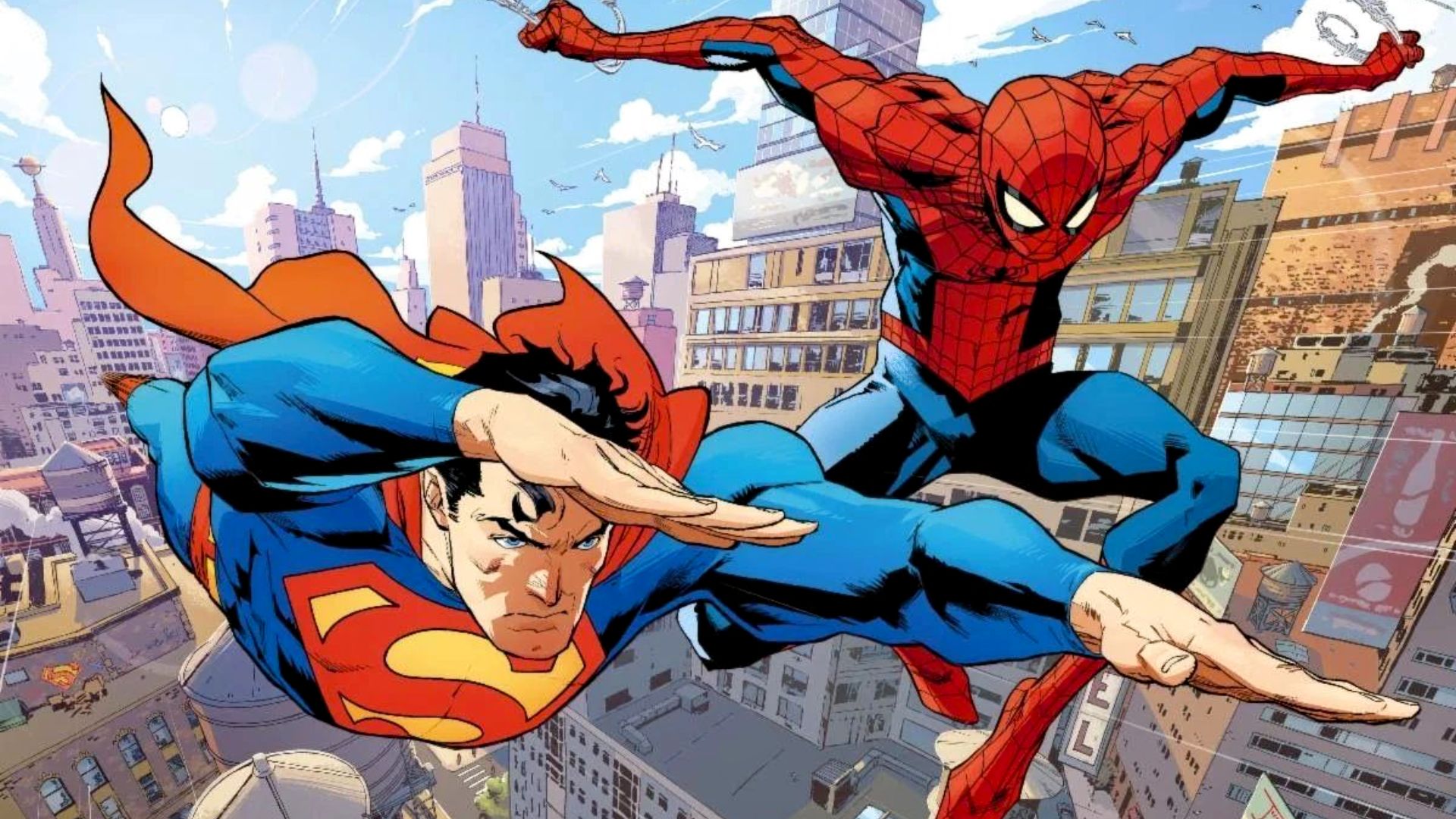DC & Marvel’s Superman/Spider-Man crossover gets upstaged by Batman & X ...