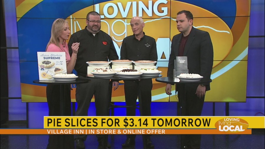 Celebrate Pi Day with $3.14 pie slices at Village Inn in Colorado Springs
