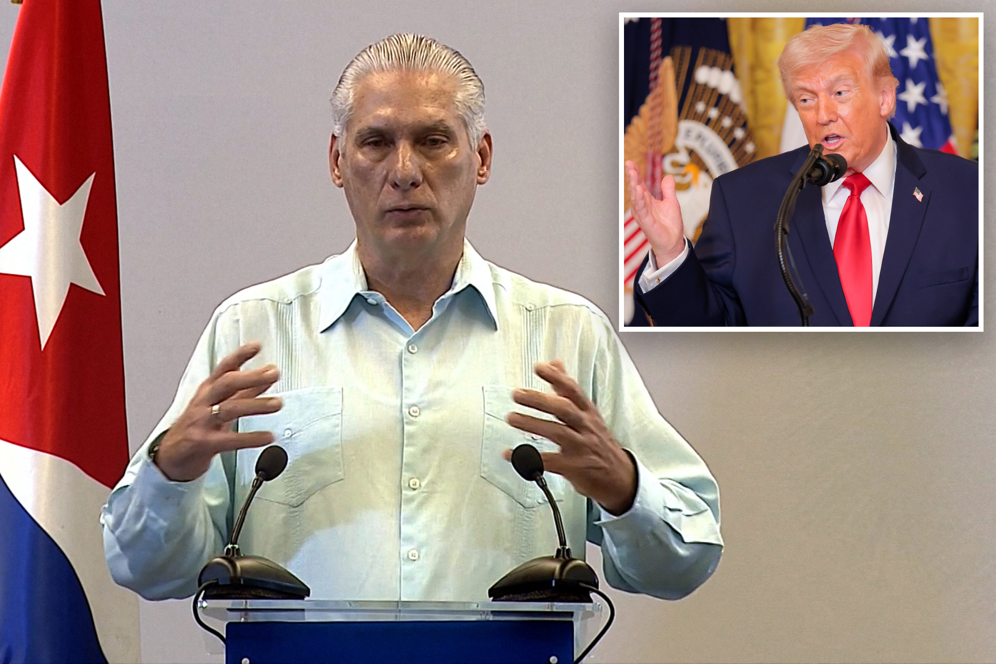Cuban president confirms talks with US after Trump floated 'friendly ...