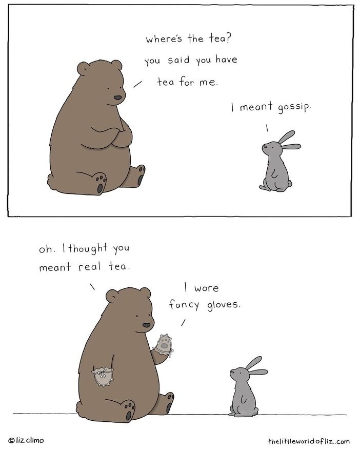 37 comics featuring talking animals in funny everyday situations