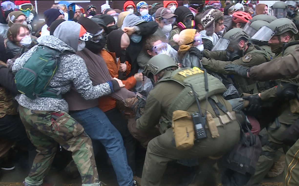 Local officer under review for use of force during ICE incident ...