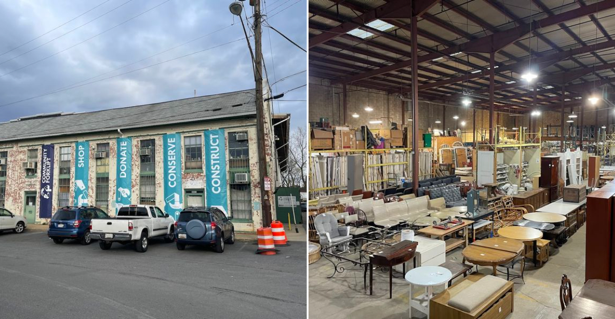 This Maryland reuse warehouse makes home improvement feel a lot more ...