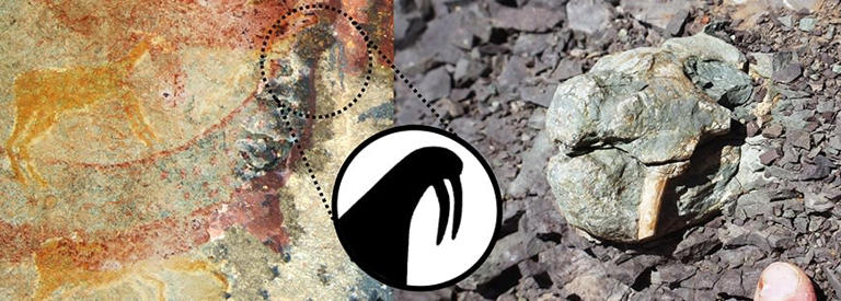 Scientists discover rock paintings in a cave revealing strange ...