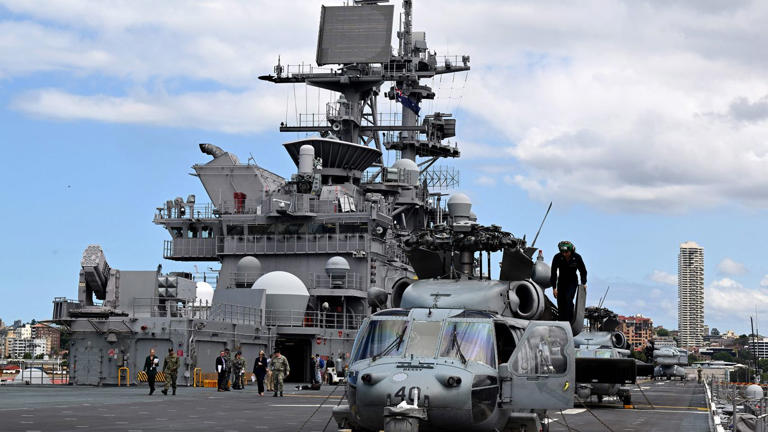 Pentagon sends USS Tripoli, thousands of Marines to Middle East