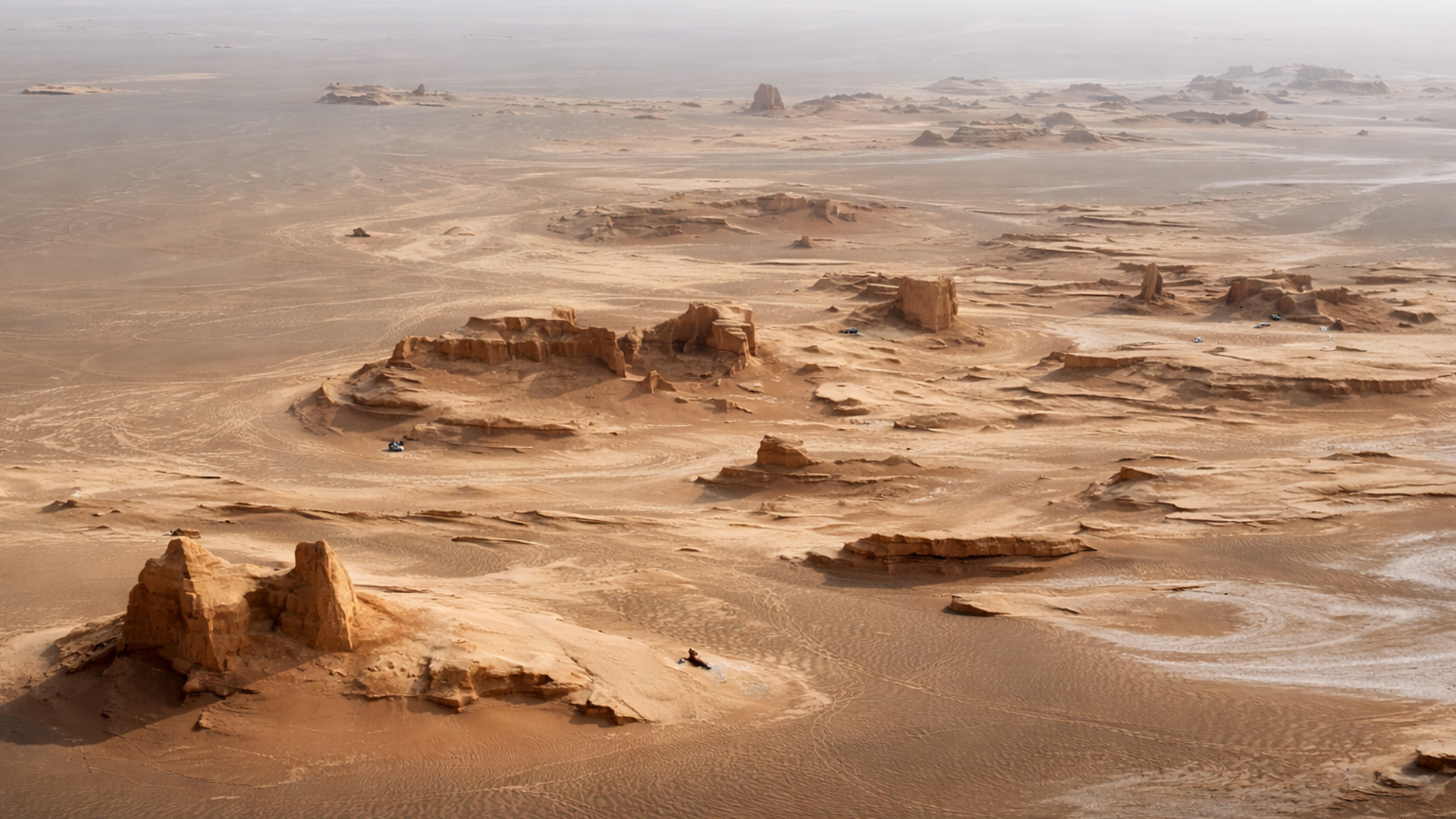 Would you cross this endless desert?