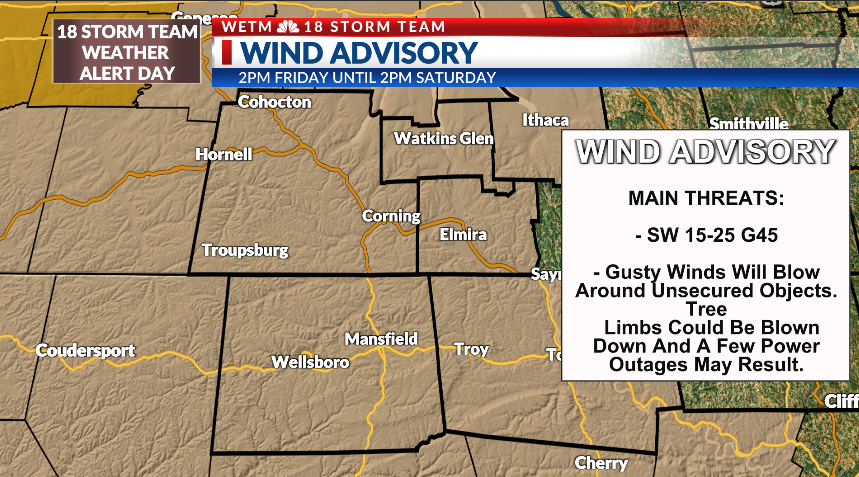 Wind advisory