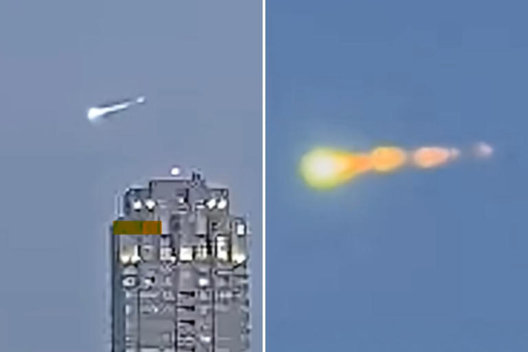 Meteorite spotted over Europe breaks apart, fragment crashes through ...