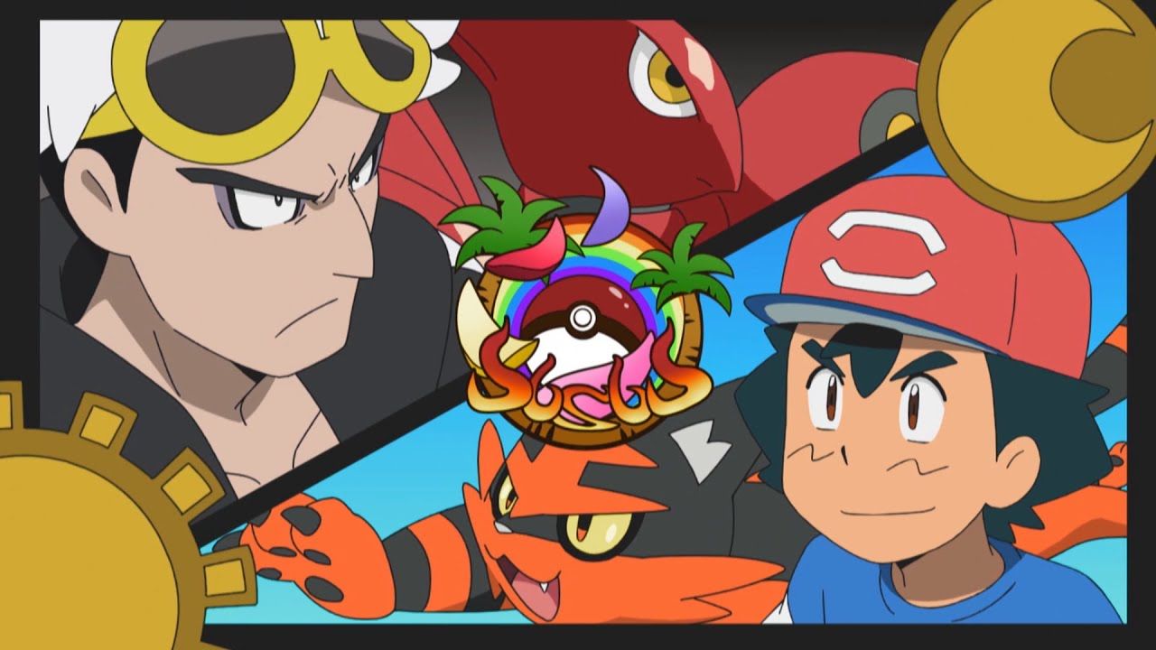 Pokémon the series: Sun & Moon – Ultra Legends - Ash vs. Guzma ...