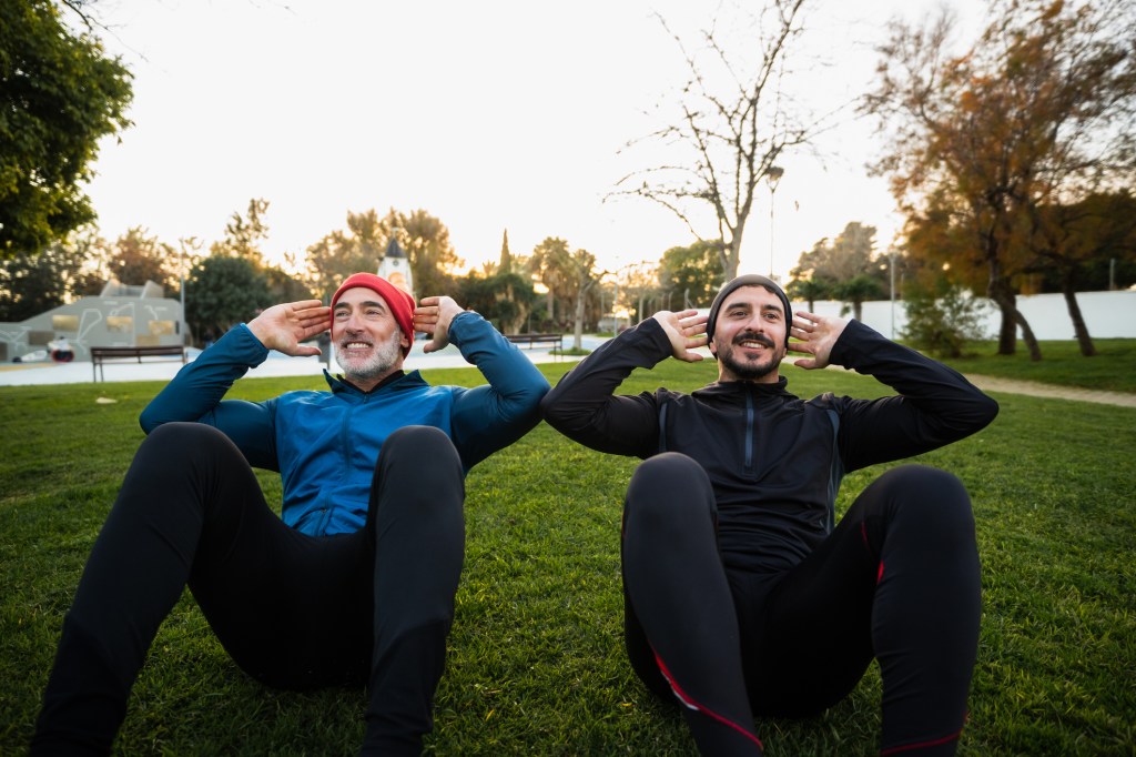 The number of sit-ups you should be able to do, according to your age