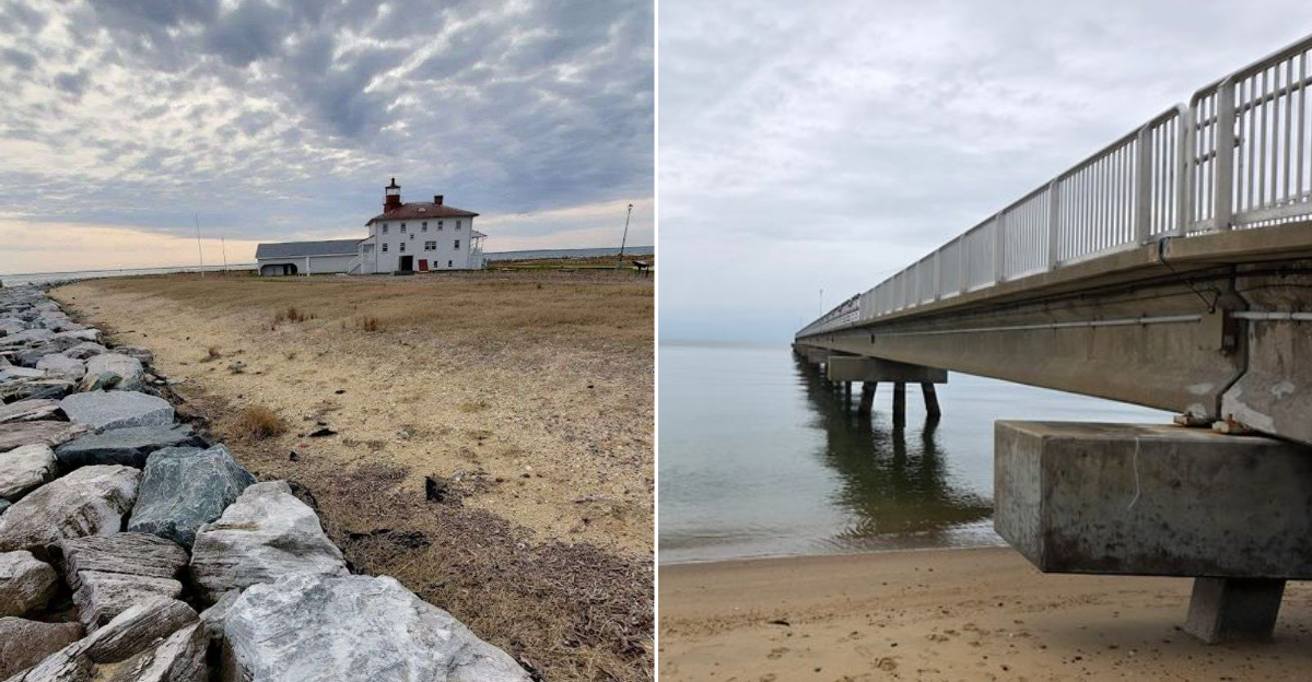 A haunted state pier in Maryland that locals won’t stroll alone