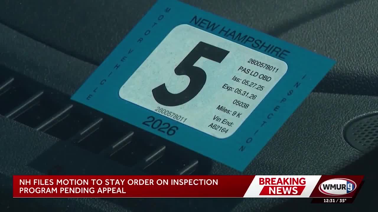 NH files motion to stay order on auto inspection program pending appeal