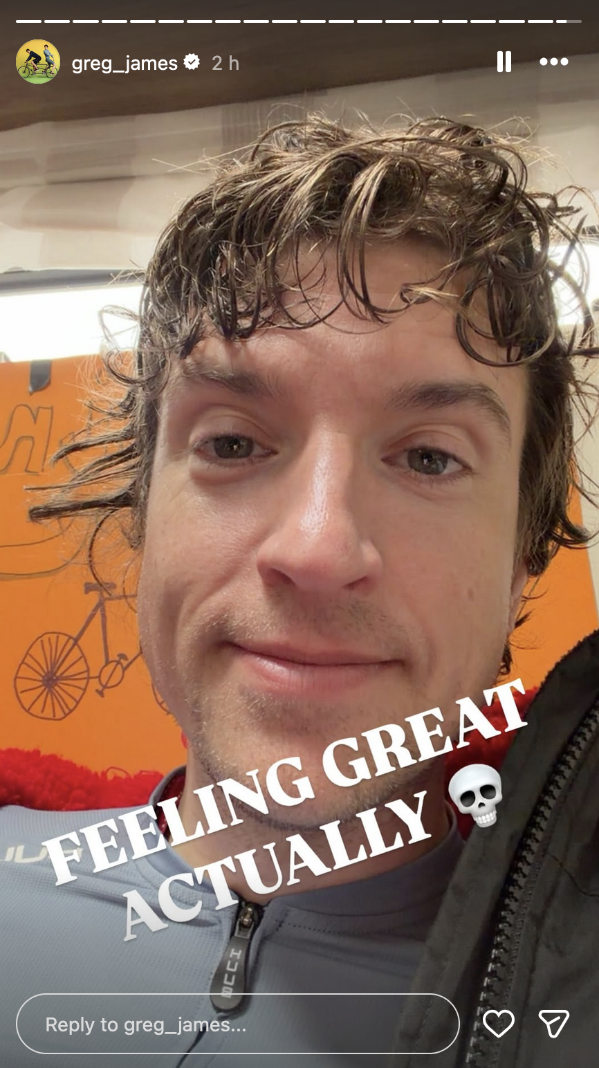 Greg James in tears as he finishes epic 1,000km Comic Relief challenge