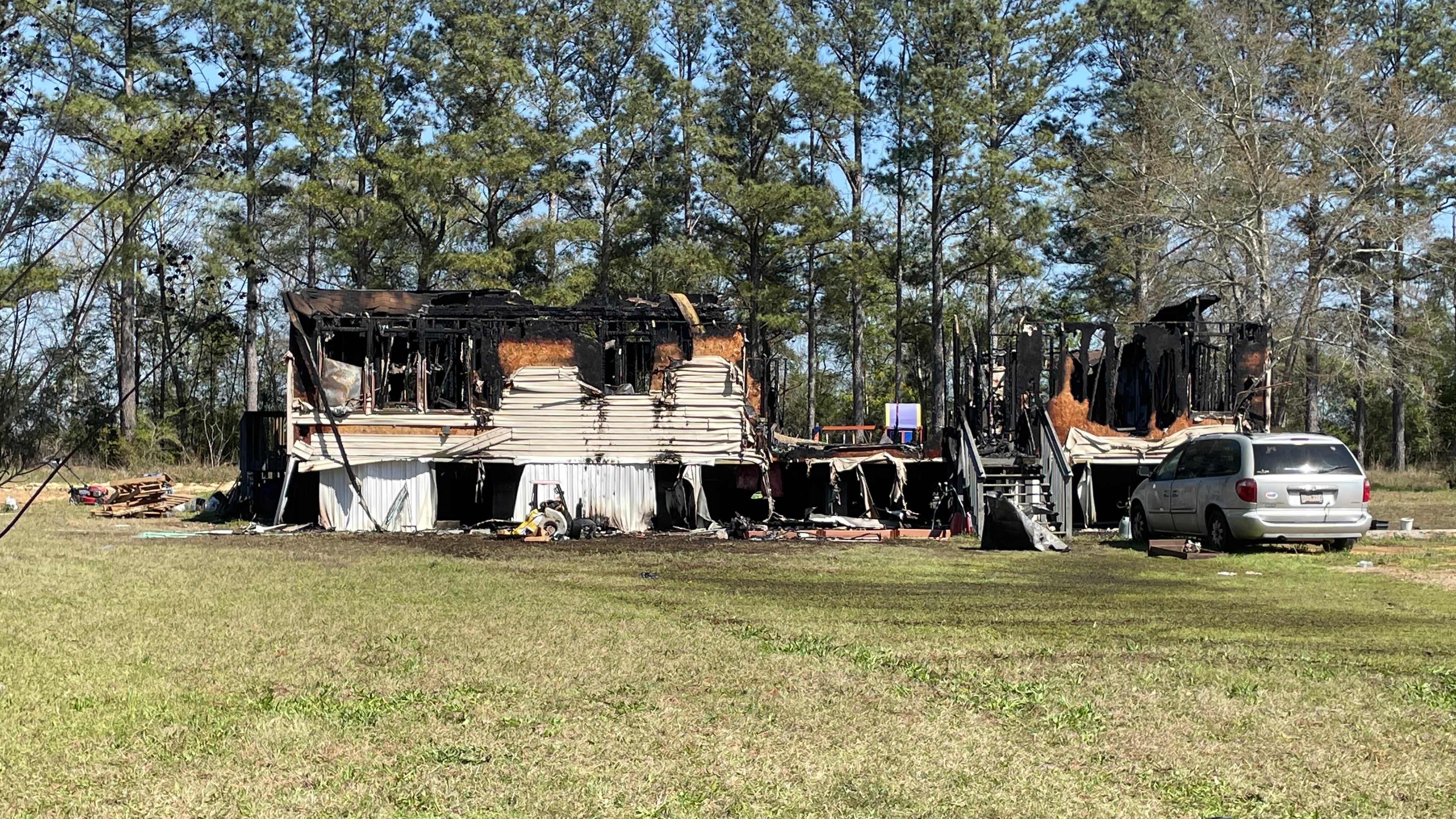 Burn victim life-flighted after house fire in Edgefield County