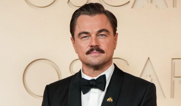 Leonardo DiCaprio’s Oscar moustache finally makes sense as first look ...