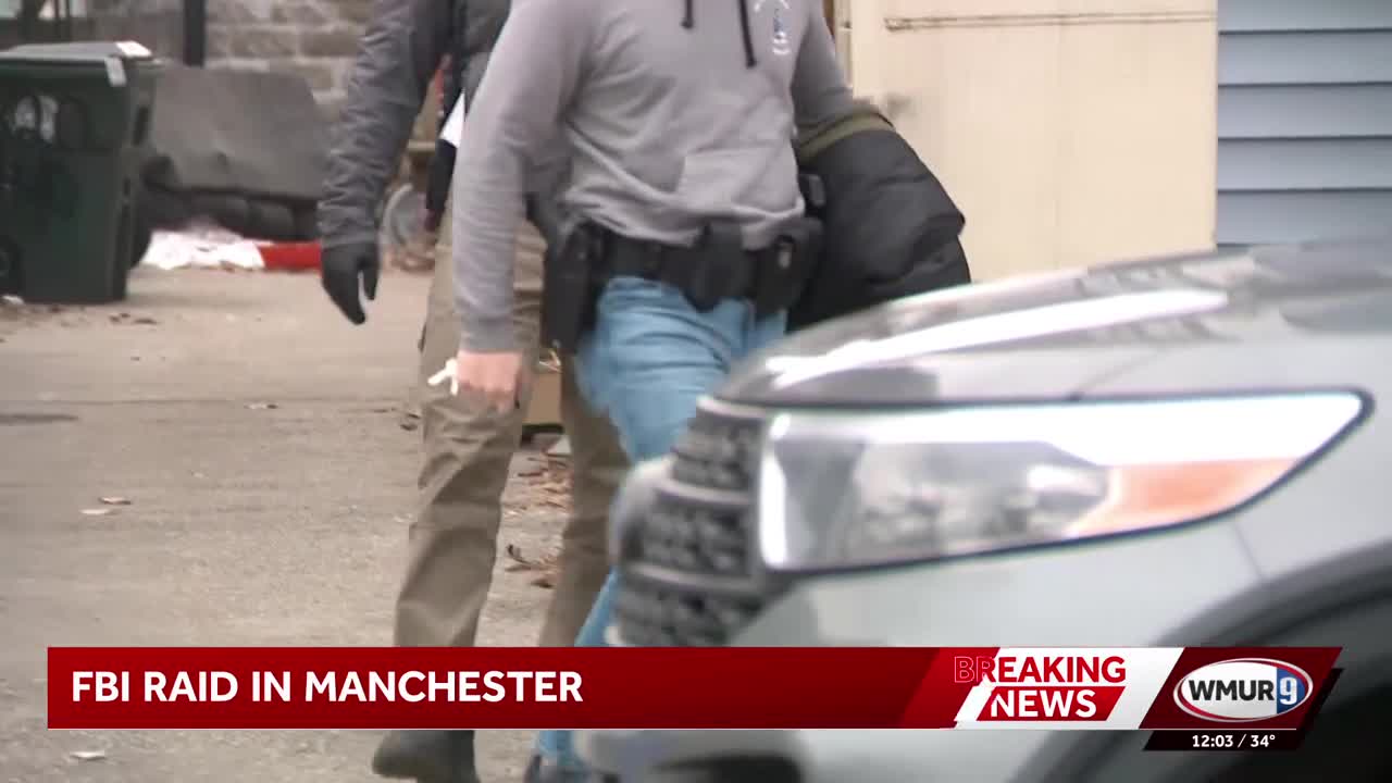 FBI raids building in Manchester, New Hampshire