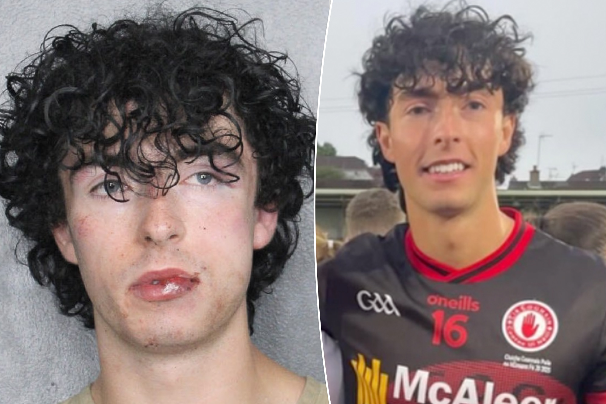 FSU kicker Conor McAneney in 'violent' spring break arrest, bloodied in ...