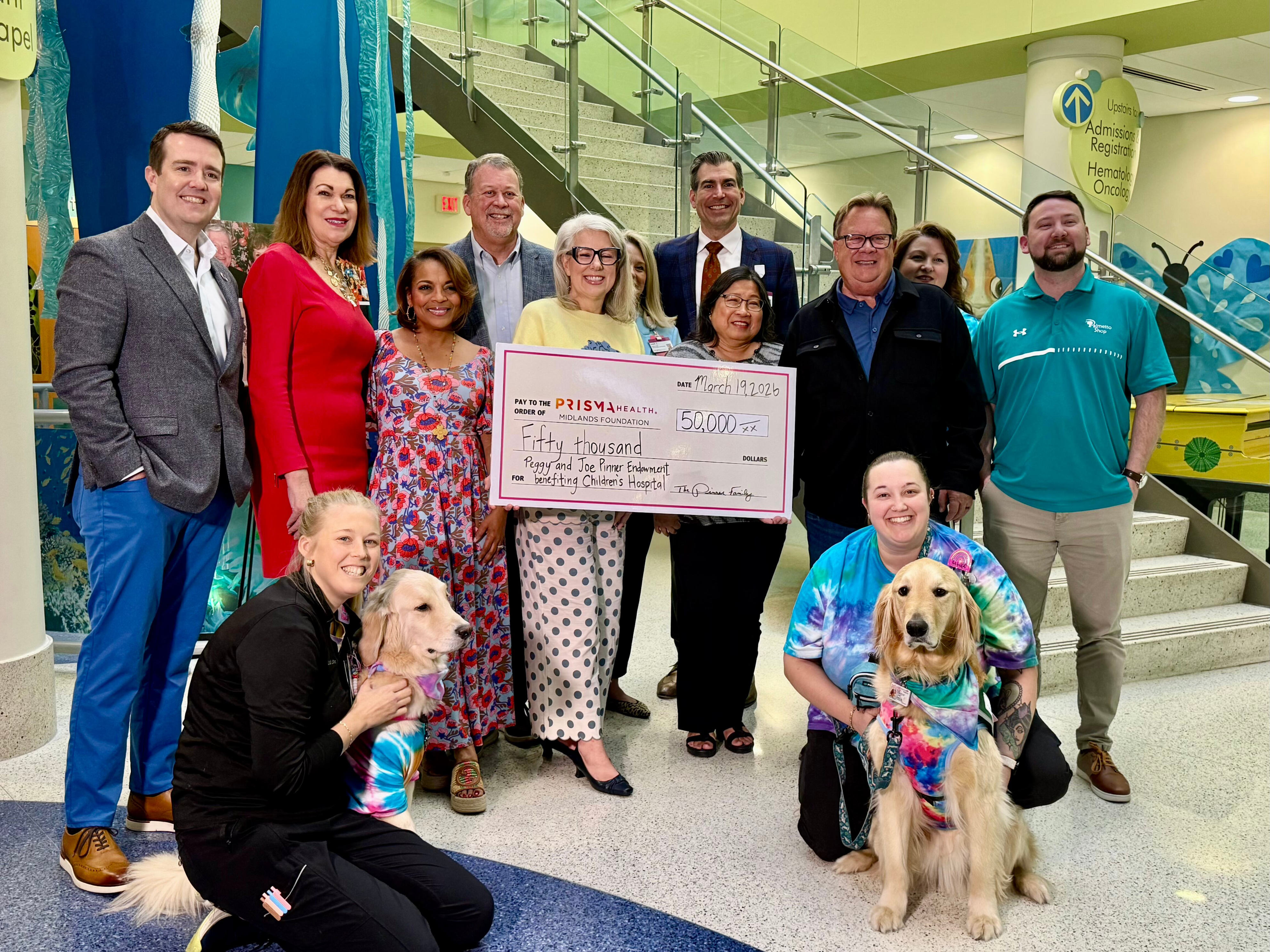 Peggy and Joe Pinner Endowment Fund to benefit Prisma Health Children’s ...