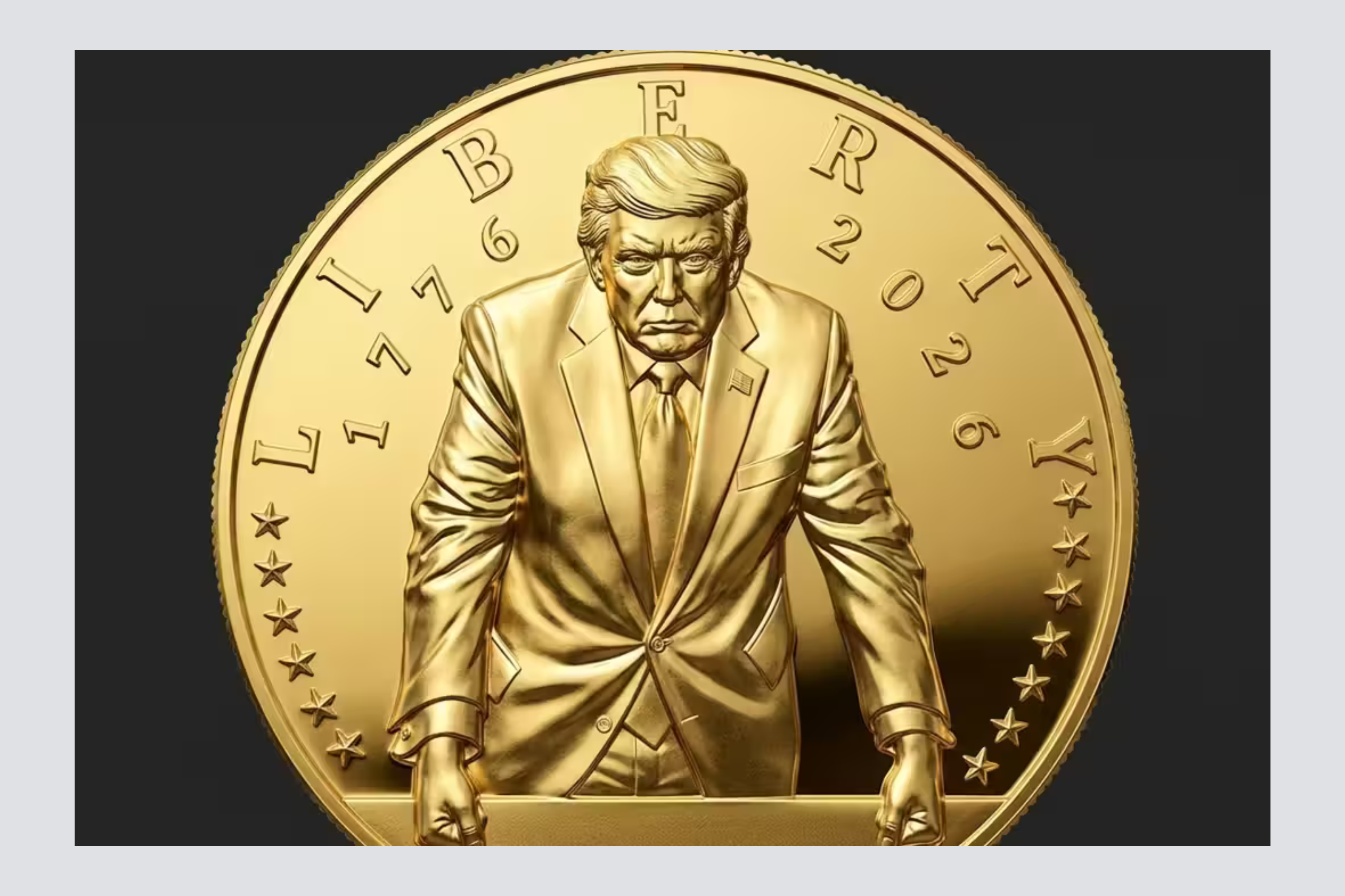 New Trump gold coin approved