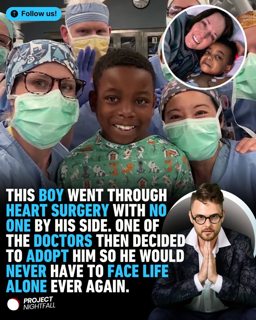 A child faced heart surgery alone. His doctor gave him a family and a ...