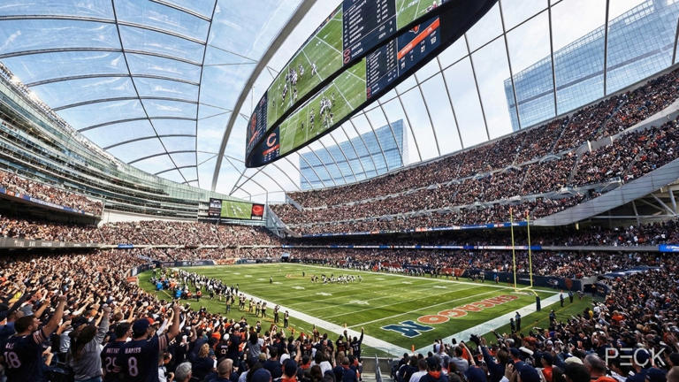 Bears stadium debate: New Soldier Field proposal includes dome ...