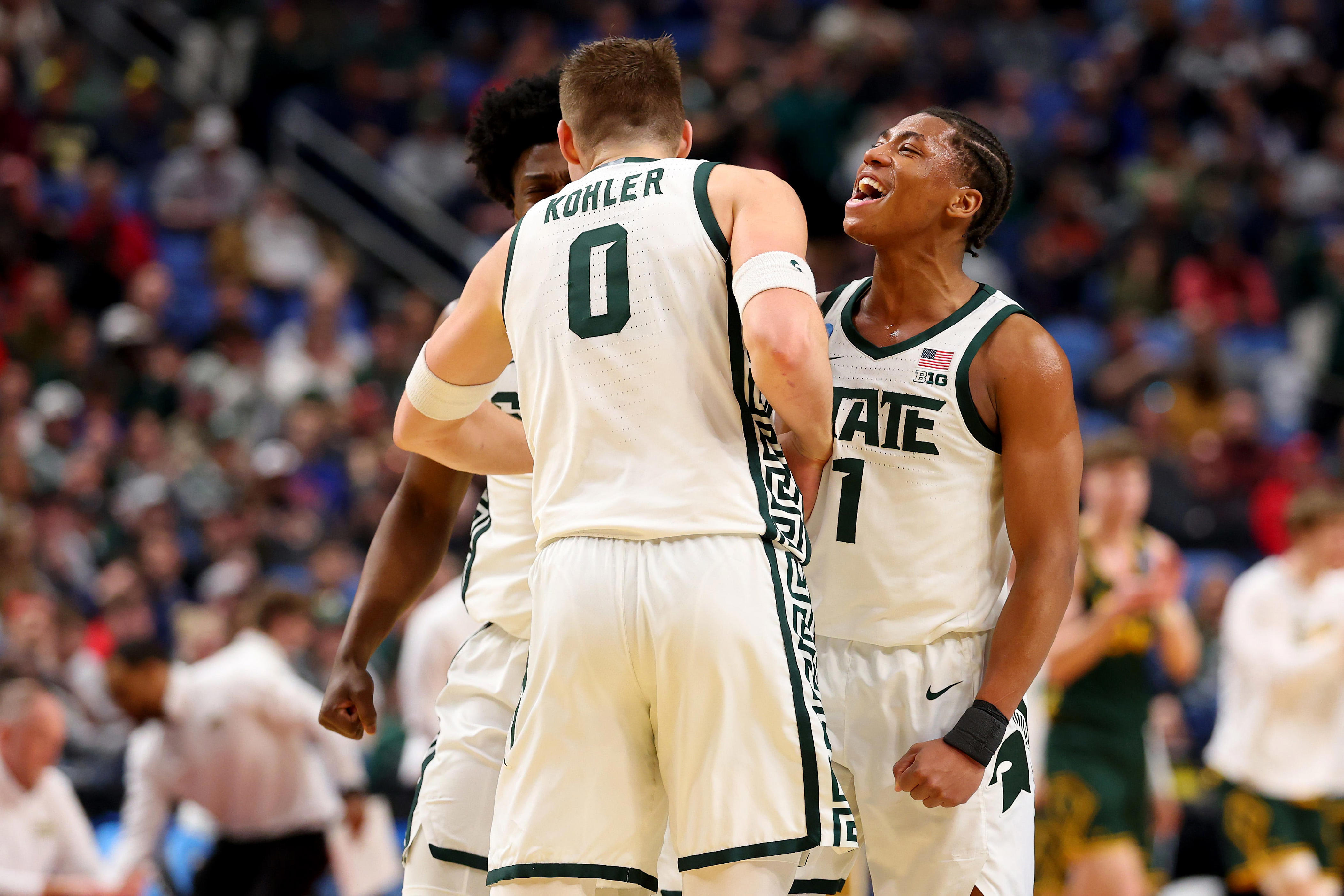 Who does Michigan State basketball play next in March Madness?
