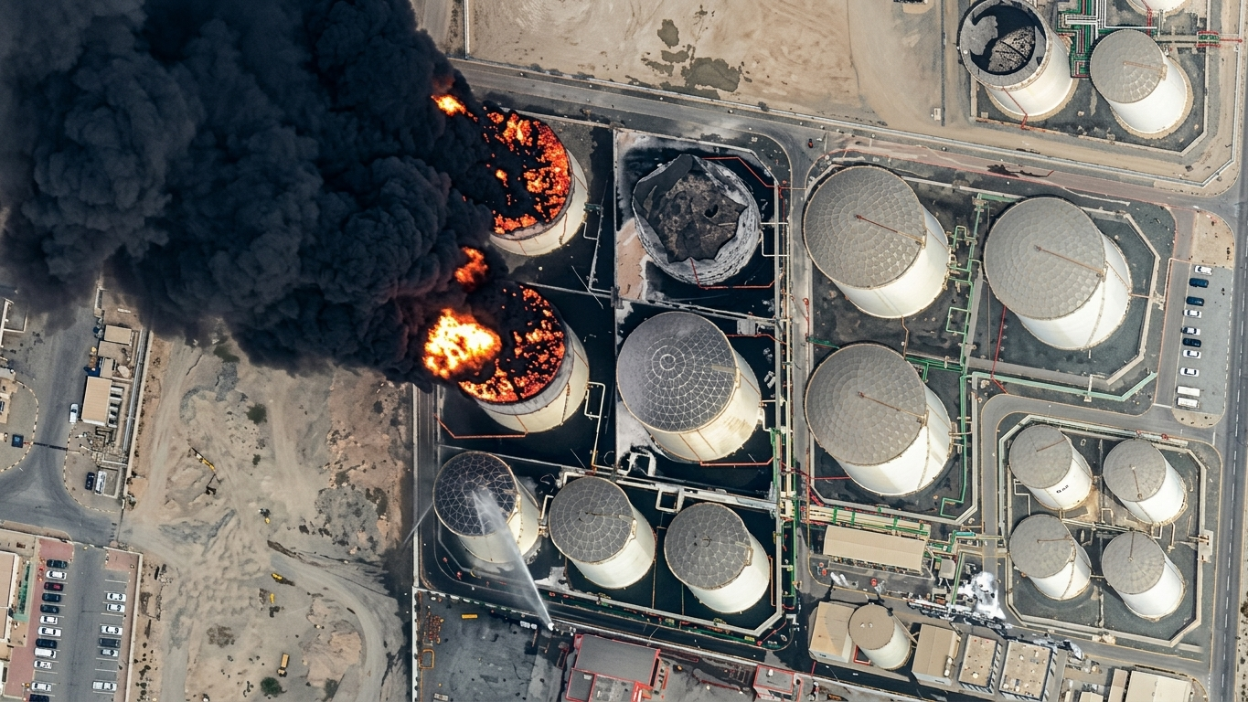 Watch how Iran destroyed a Saudi oil refinery
