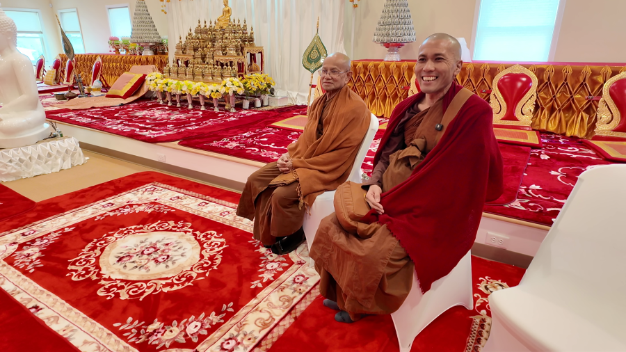 Adam interviews: Local Buddhist monks home after 2,300-mile walk for peace